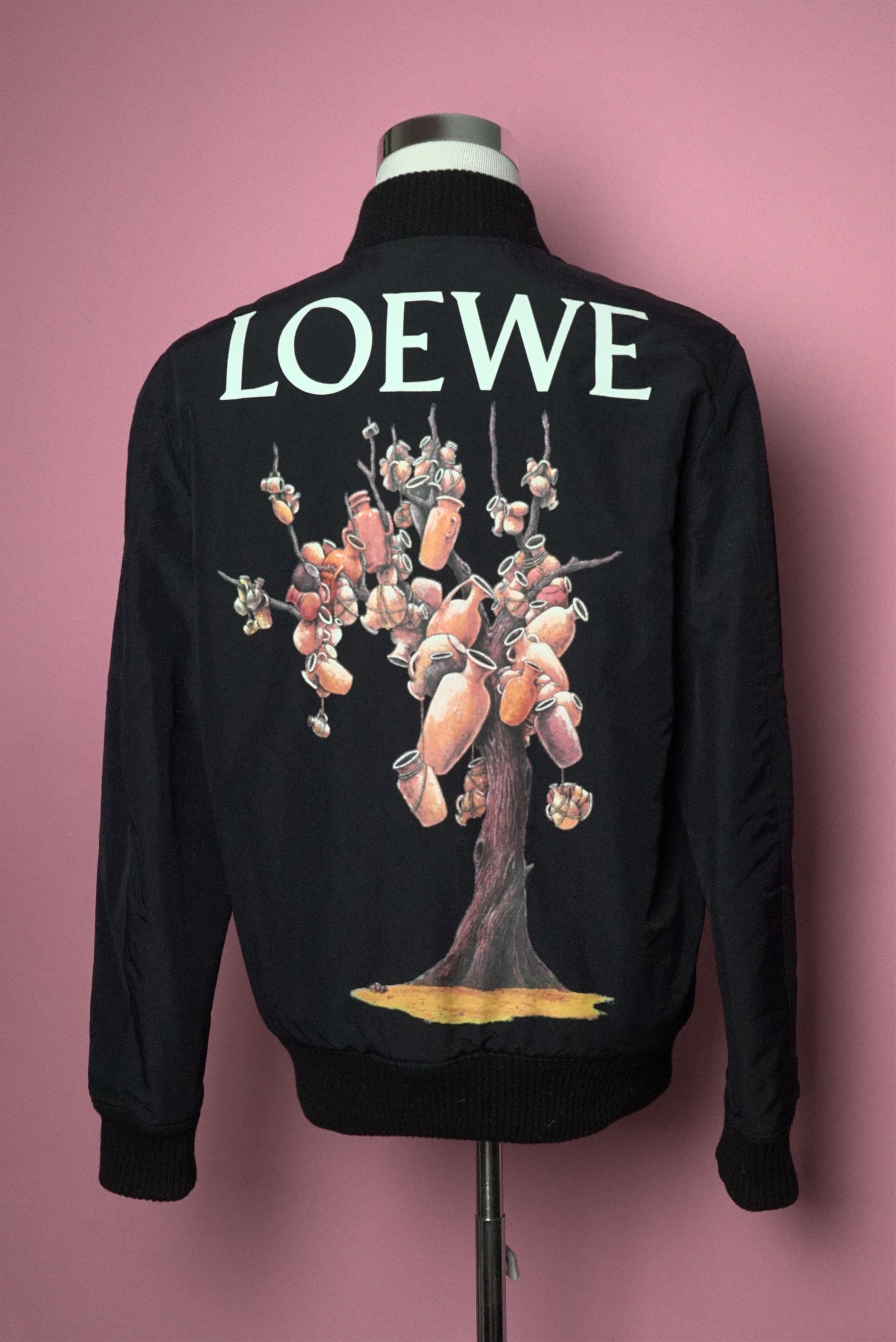 Loewe FW18 "Pottery" Bomber Jacket | Grailed