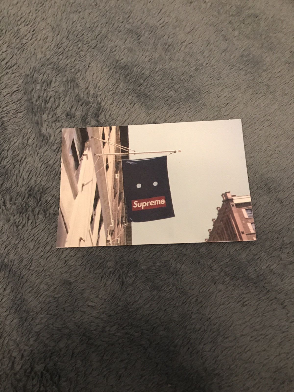 Supreme Supreme Banner Sticker | Grailed