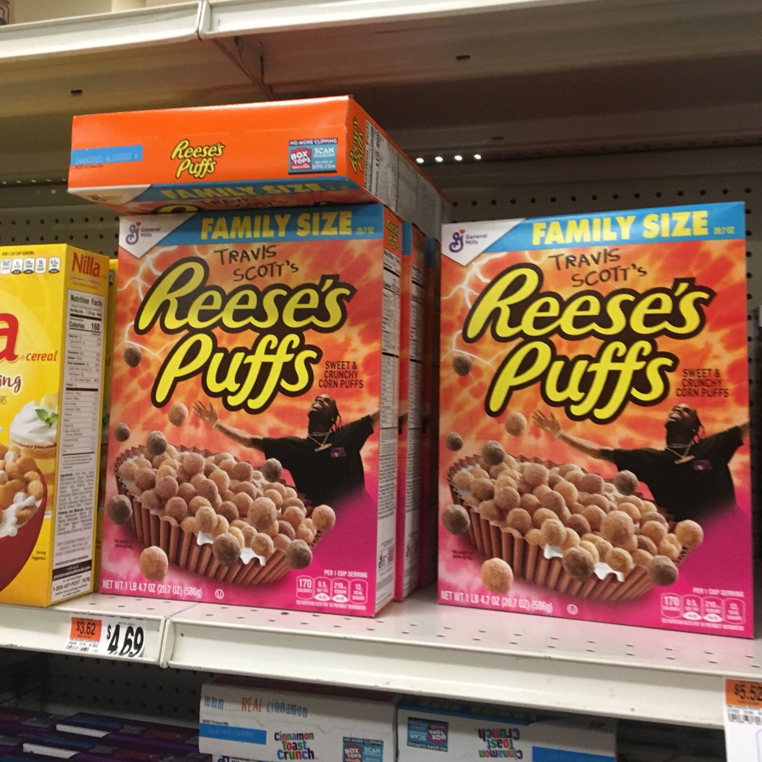 Travis Scott Travis Scott Cereal FAMILY SIZES | Grailed