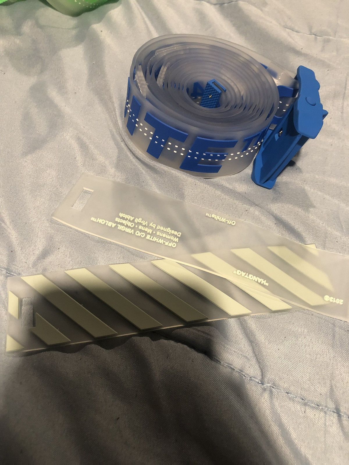 Off-White Off white Rubber Belt | Grailed