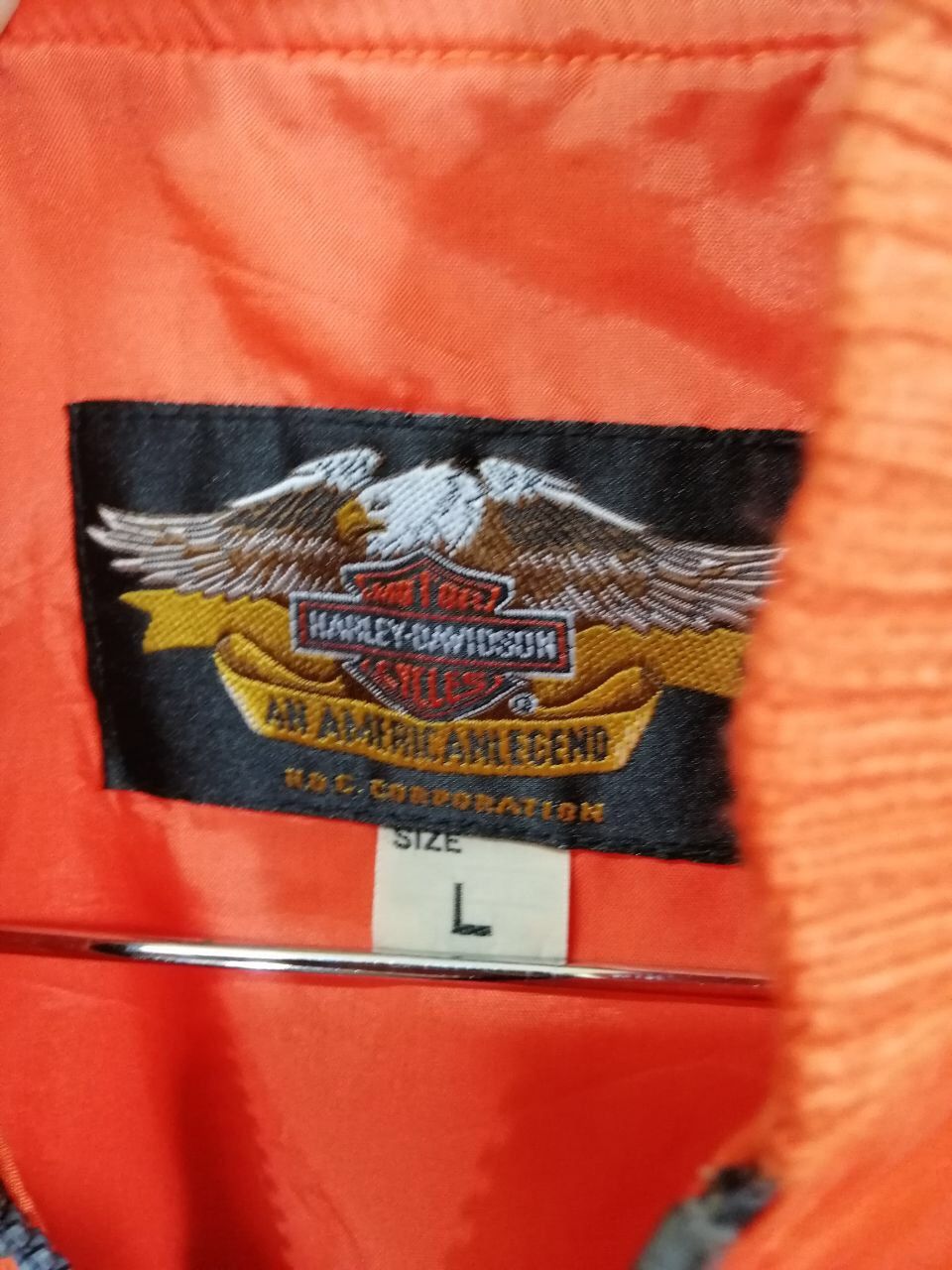Harley Davidson Harley Davidson Light Jacket Eagle Logo Design Nice ...