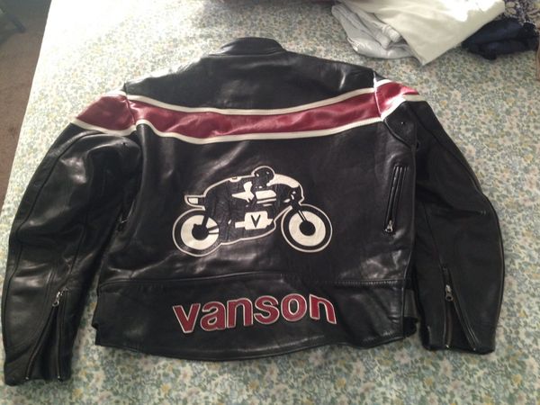 Vanson Leathers Vanson Leather Jacket custom made Genesis NYC | Grailed