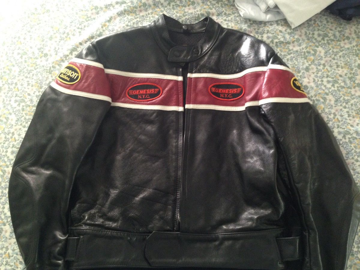 Vanson Leathers Vanson Leather Jacket custom made Genesis NYC | Grailed