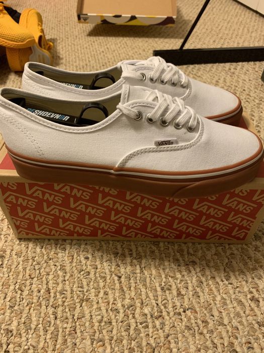 Vans Gum Bottom Authentic | Grailed