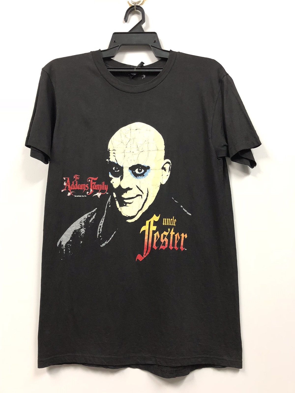 Vintage Vintage 1991 The Addams Family Uncle faster t shirt | Grailed