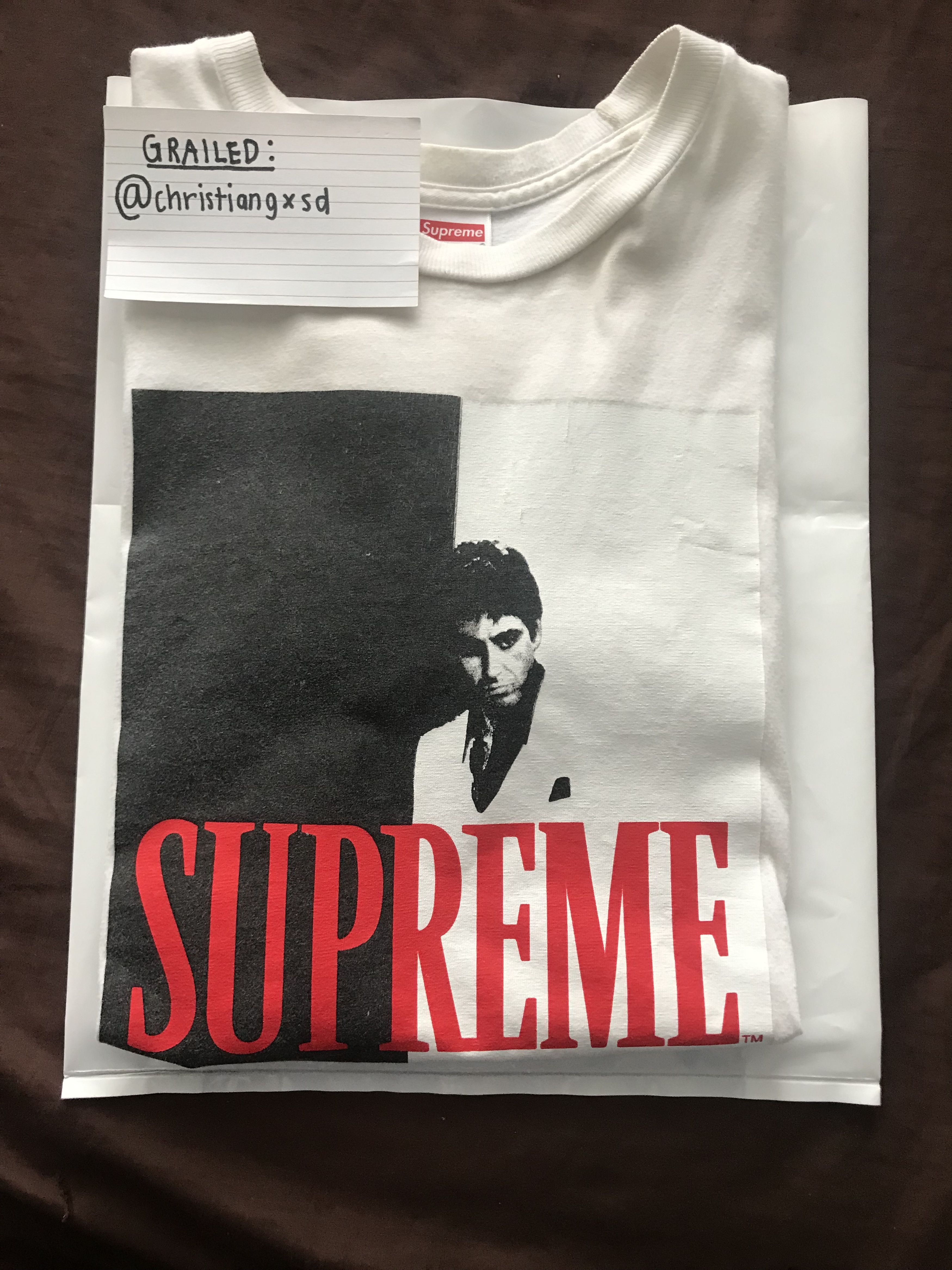Supreme Supreme Scarface Split Tee | Grailed