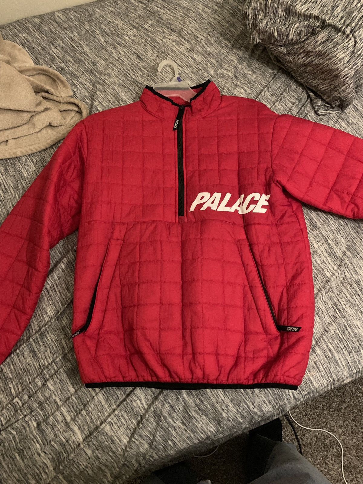 Palace Red Armour Jacket | Grailed