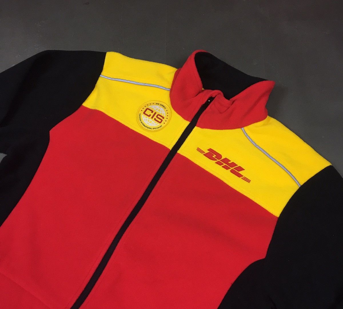 Vintage Dhl Vintage fleece | Grailed