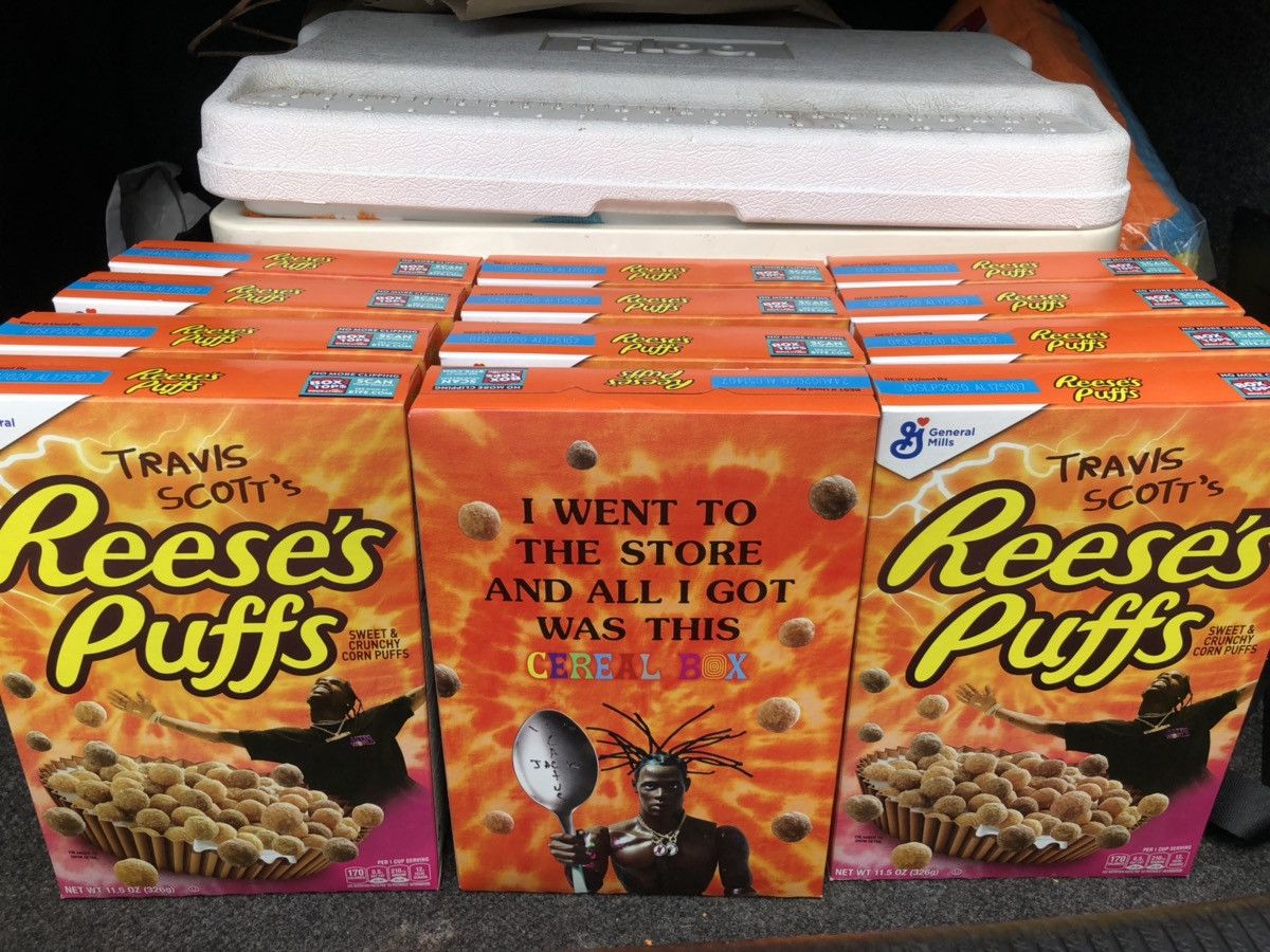 Travis Scott Travis Scott x Reese’s Puffs Cereal | Grailed