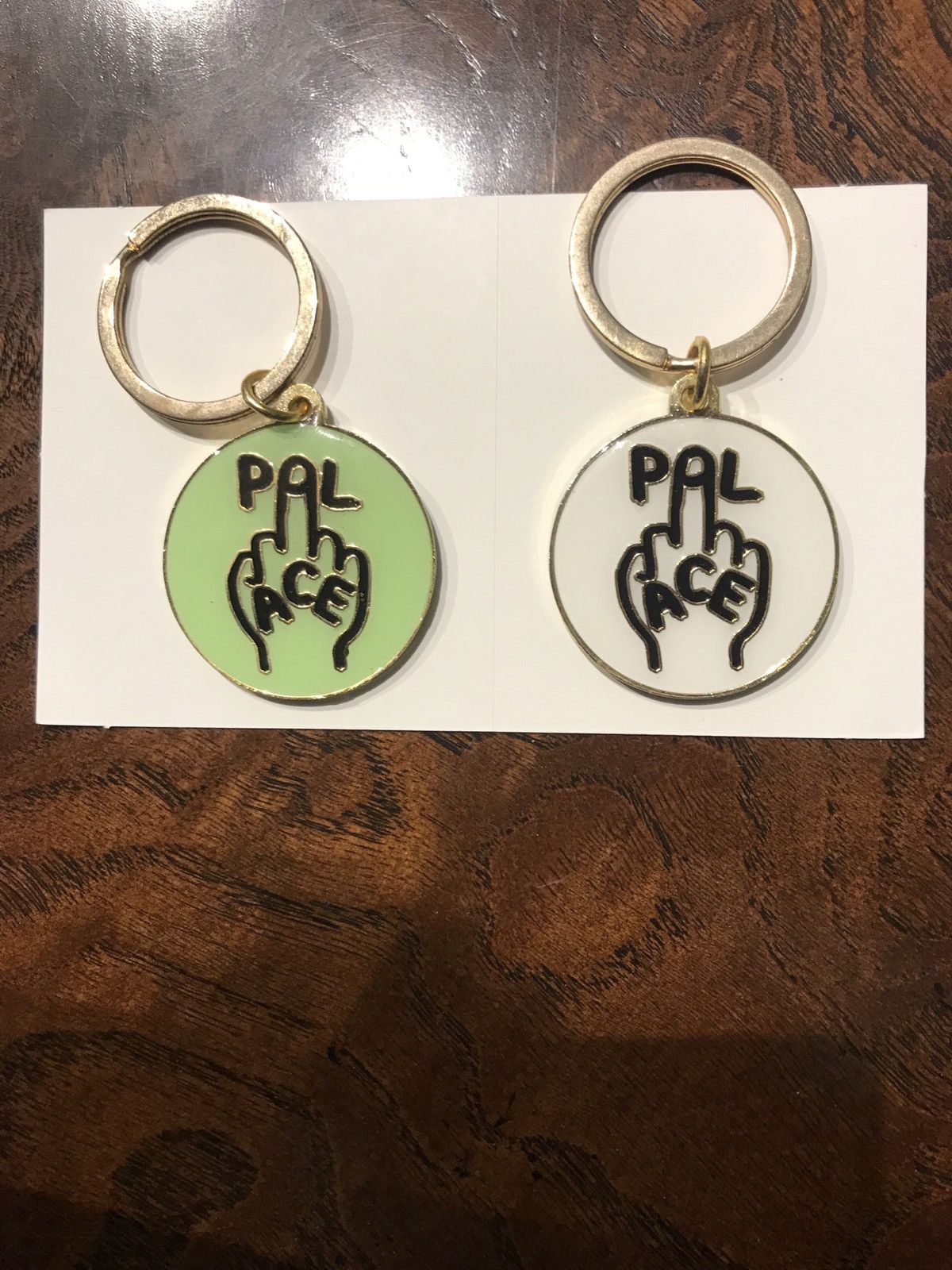 Palace Palace Middle Finger Keychain | Grailed