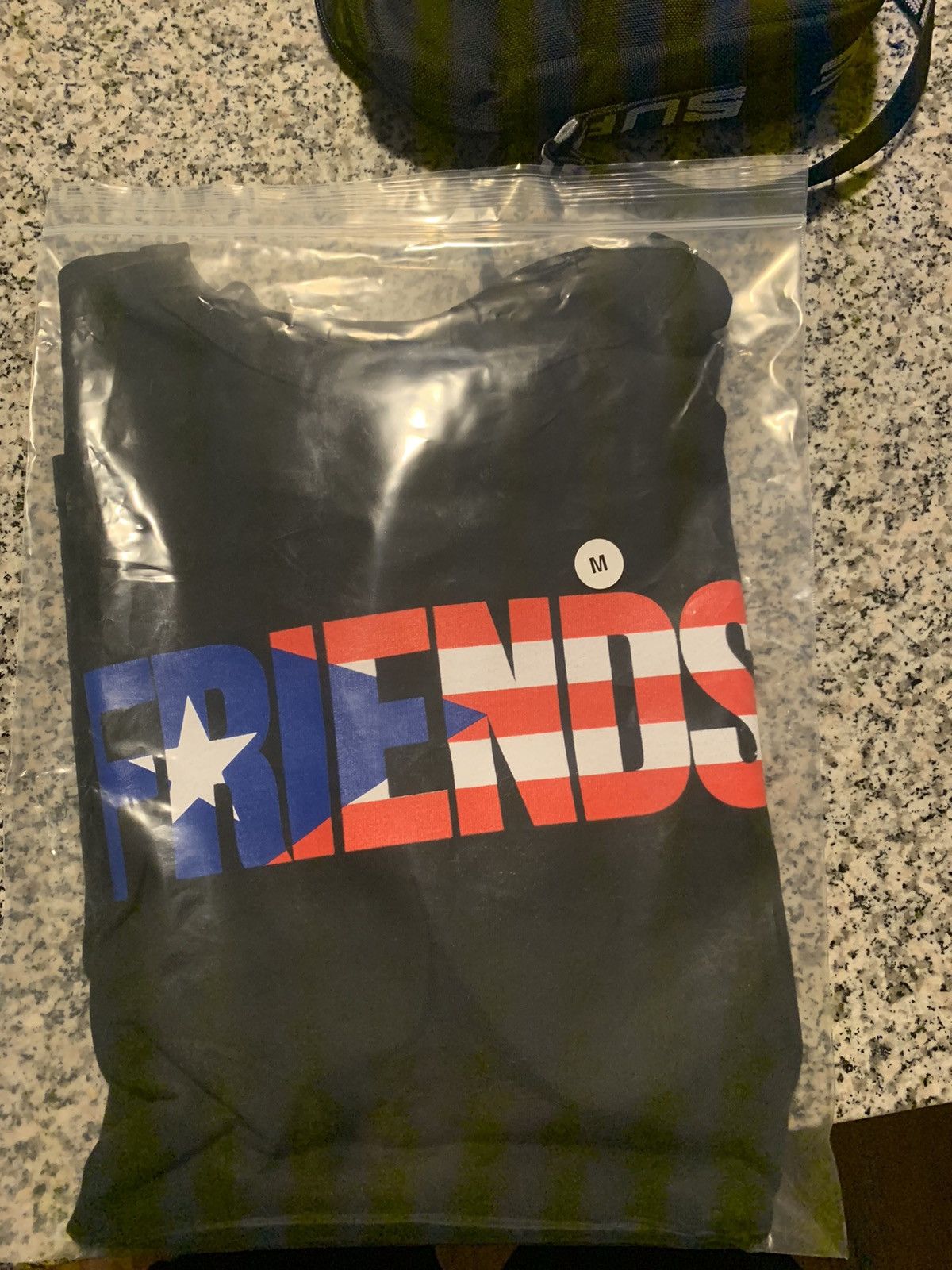 Vlone VLONE Puerto Rico FRIENDS Black T Shirt | Grailed
