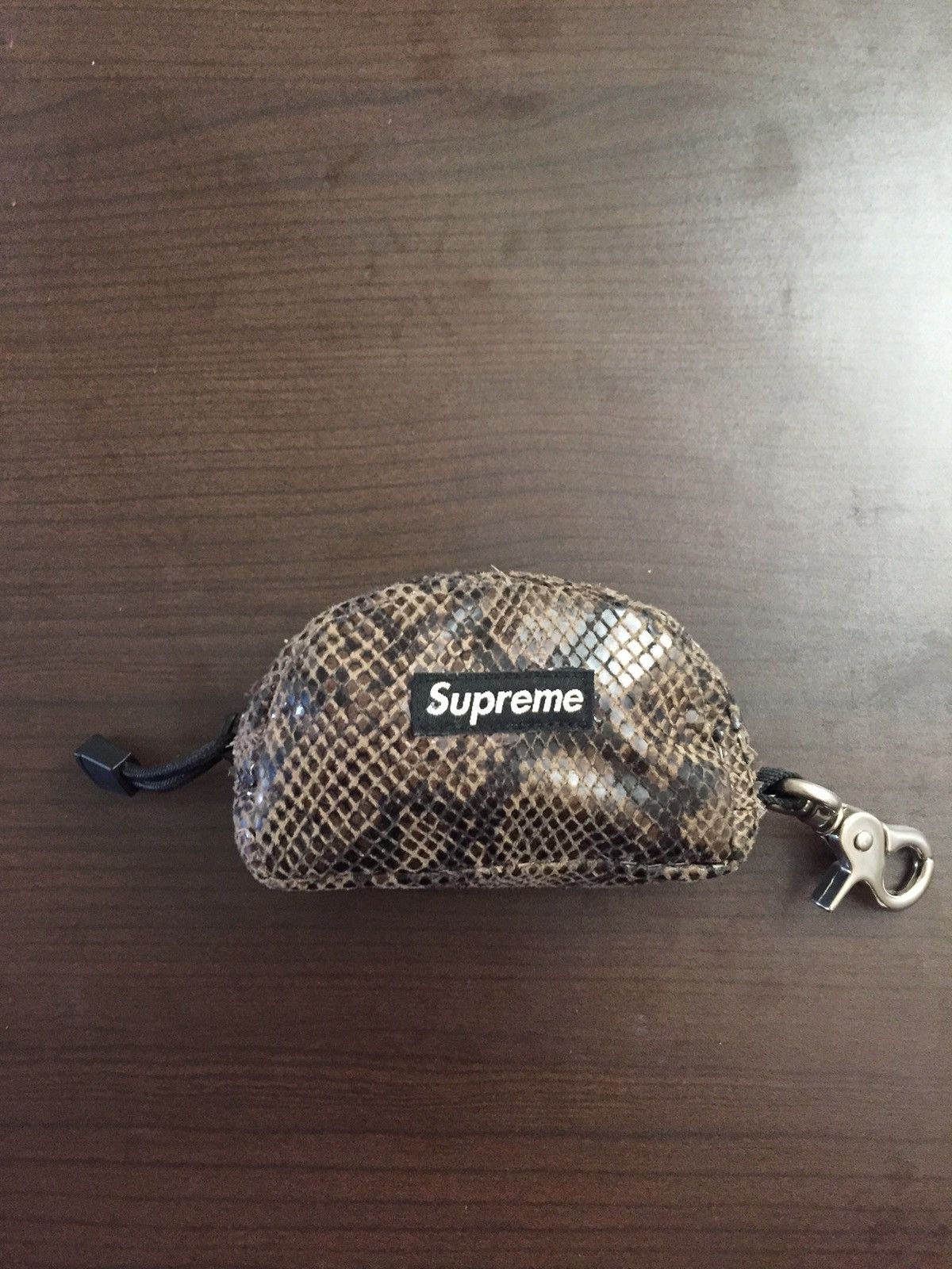 Supreme Snakeskin Pouch | Grailed