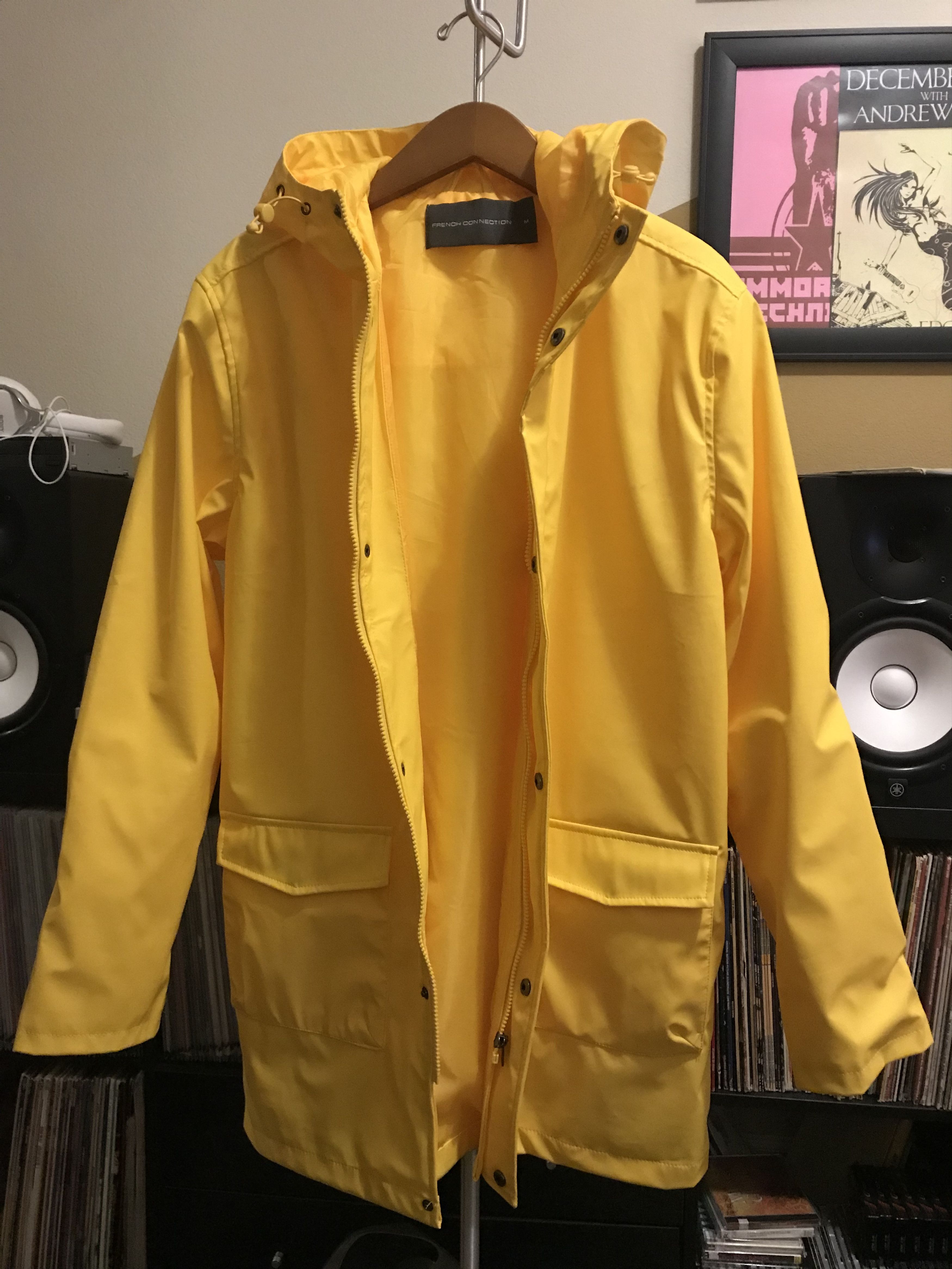 Fcuk × French Connection Yellow Raincoat | Grailed
