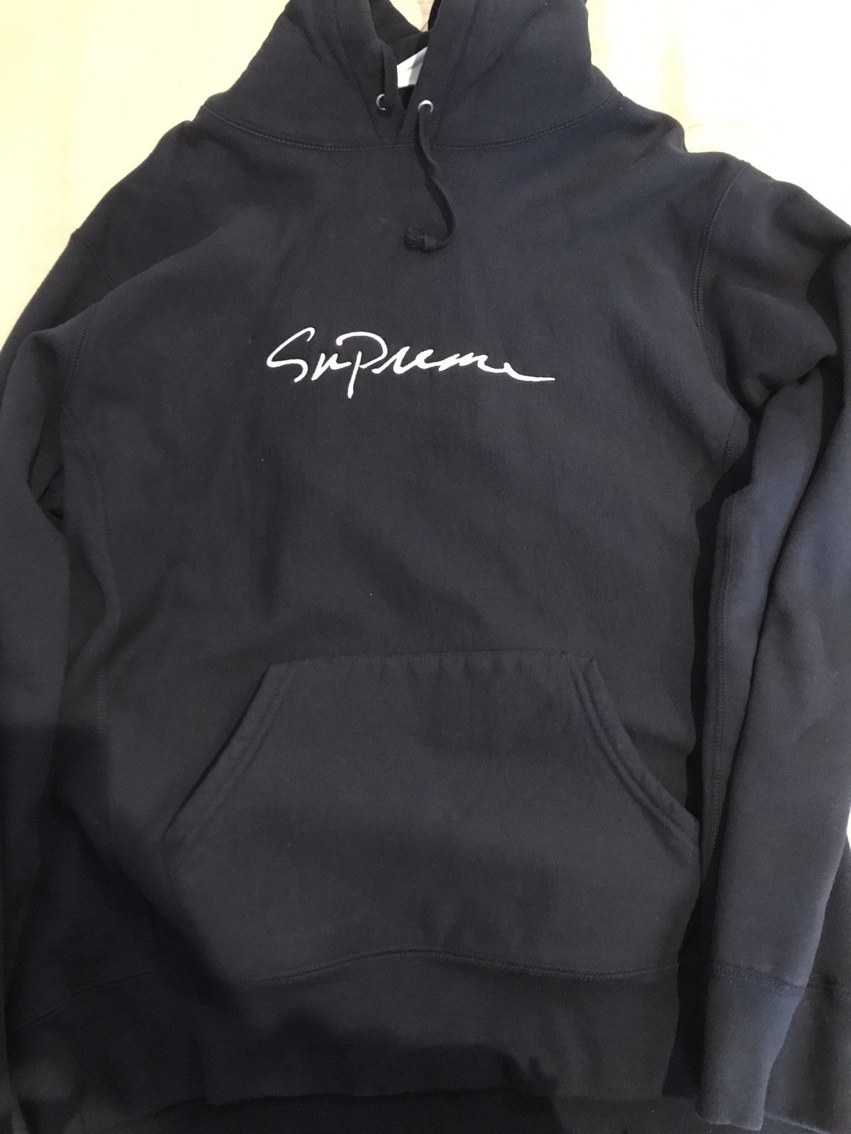 Supreme Classic Script Hoodie | Grailed