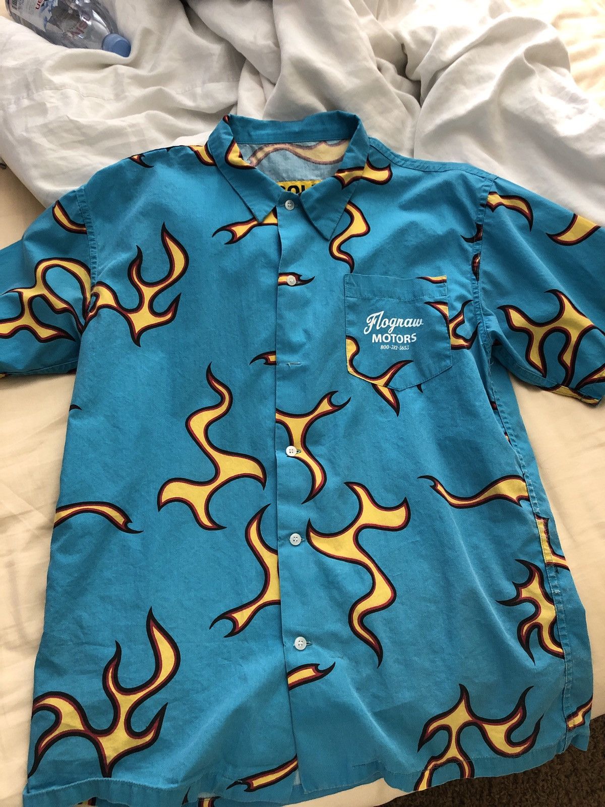 Golf Wang Golf wang flame button up | Grailed