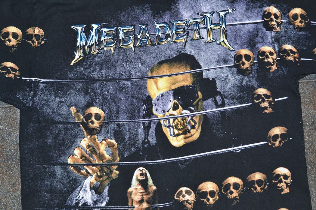 Vintage 90s Vintage 1992 Megadeth Countdown To Extinction All Over ...