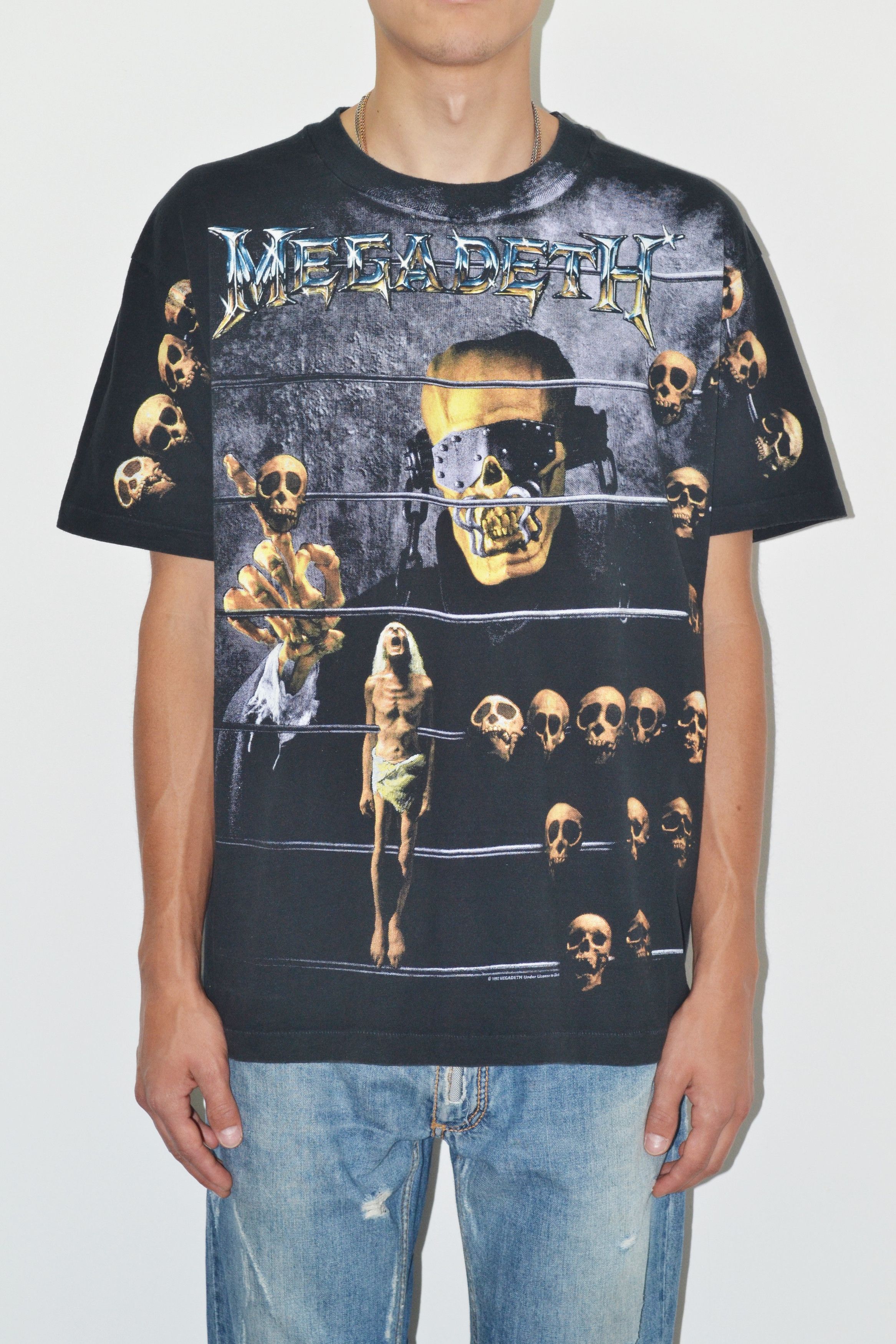 Band Tees × Rock T Shirt × Vintage 90s Vintage 1992 Megadeth Countdown ...