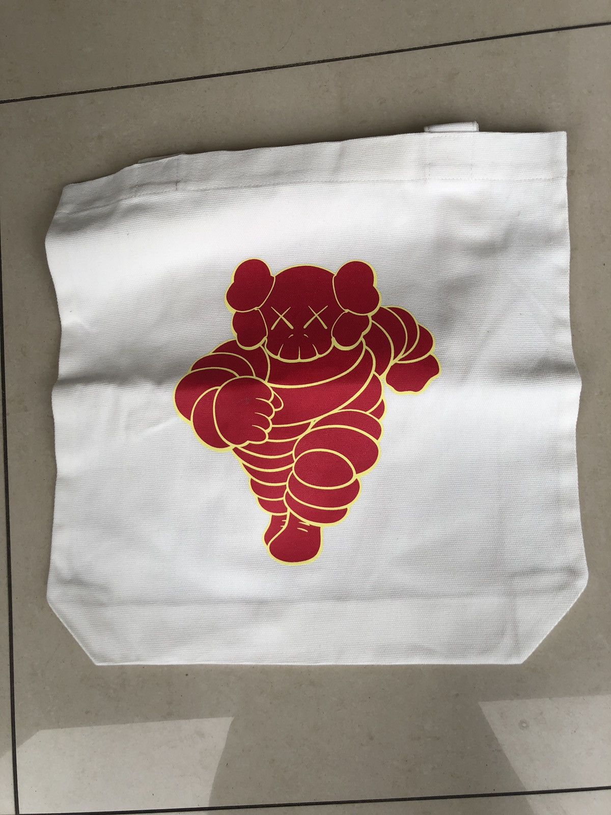 Kaws KAWS X NGV TOTE BAG RED | Grailed