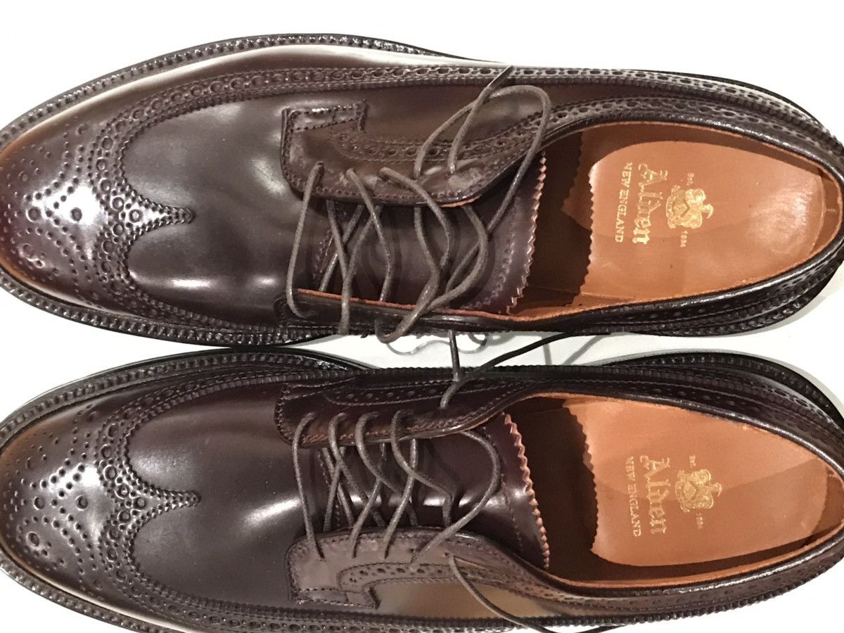 Alden ALDEN MEN'S 975 - LONG WING BLUCHER - COLOR 8 SHELL CORDOVAN ...