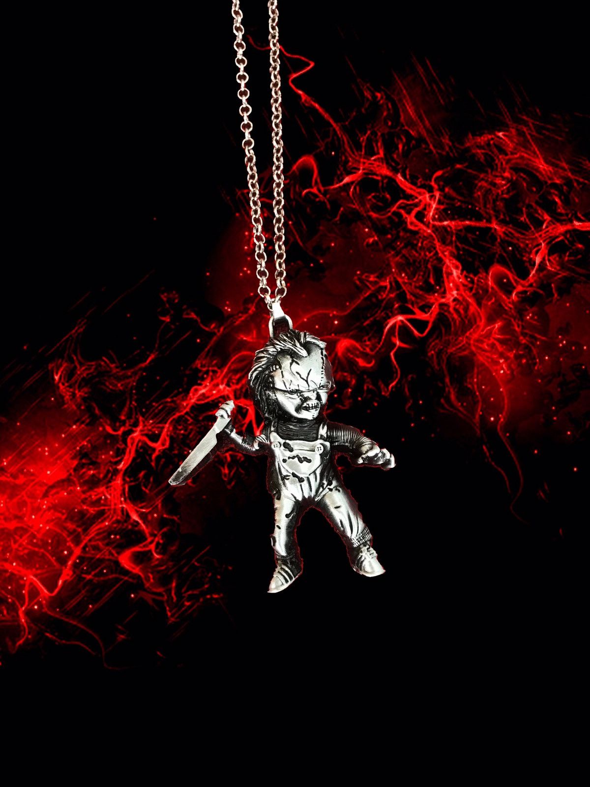 Jewelry × Vintage × Yordy Silver Chucky Chain | Grailed