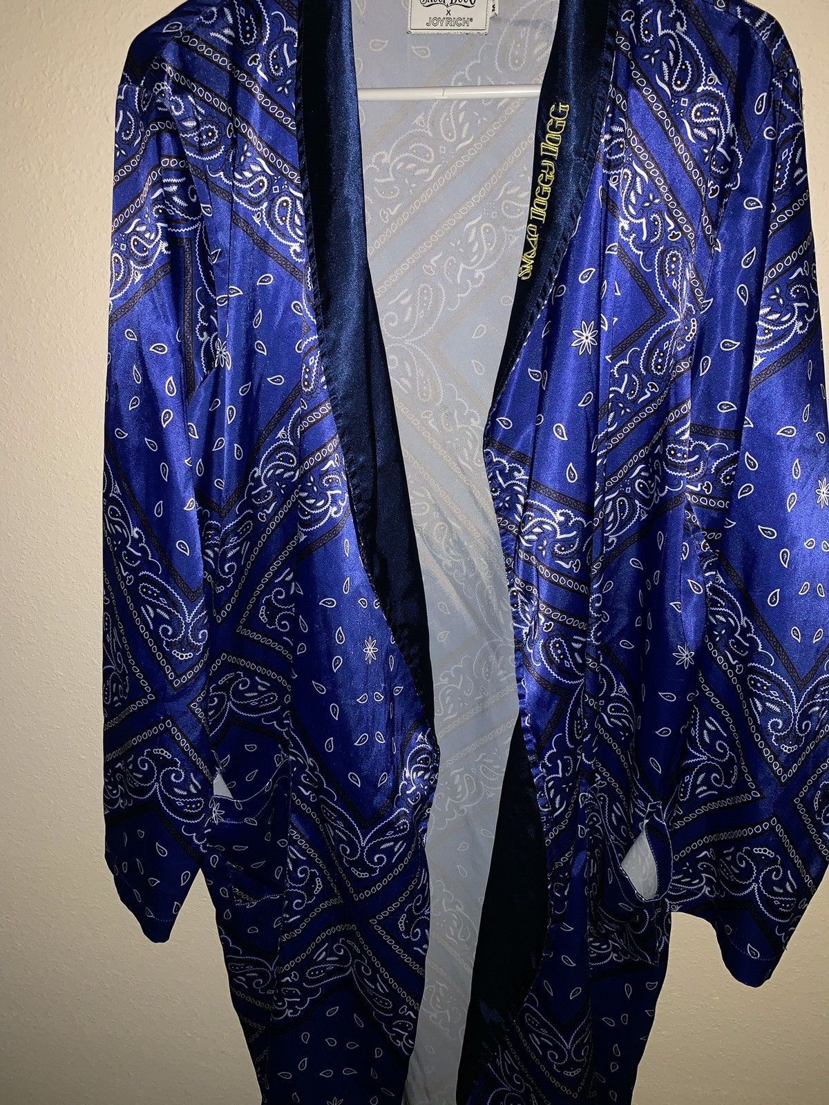 Snoop Dogg SATIN ROBE | Grailed