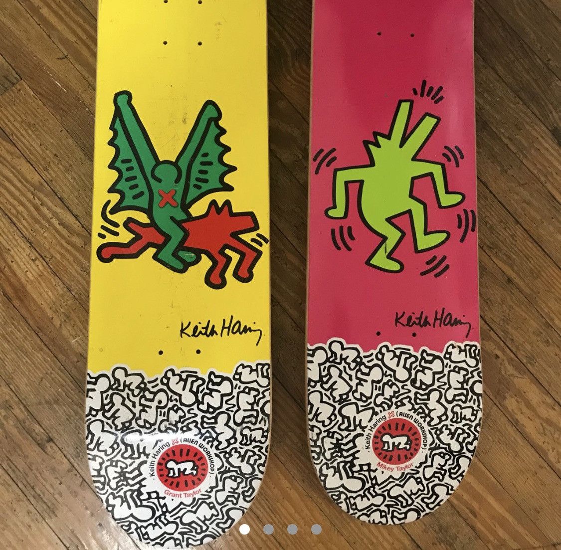 Alien Workshop × Keith Haring Alien Workshop x Keith Haring Skateboard ...