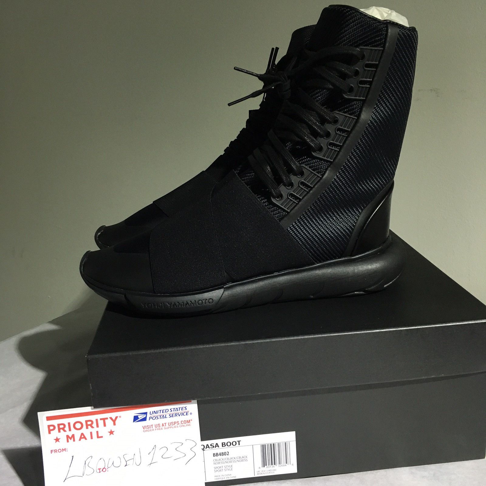 Adidas × Y-3 × Yohji Yamamoto Y3 Qasa Boot High top Multiple Sizes ...