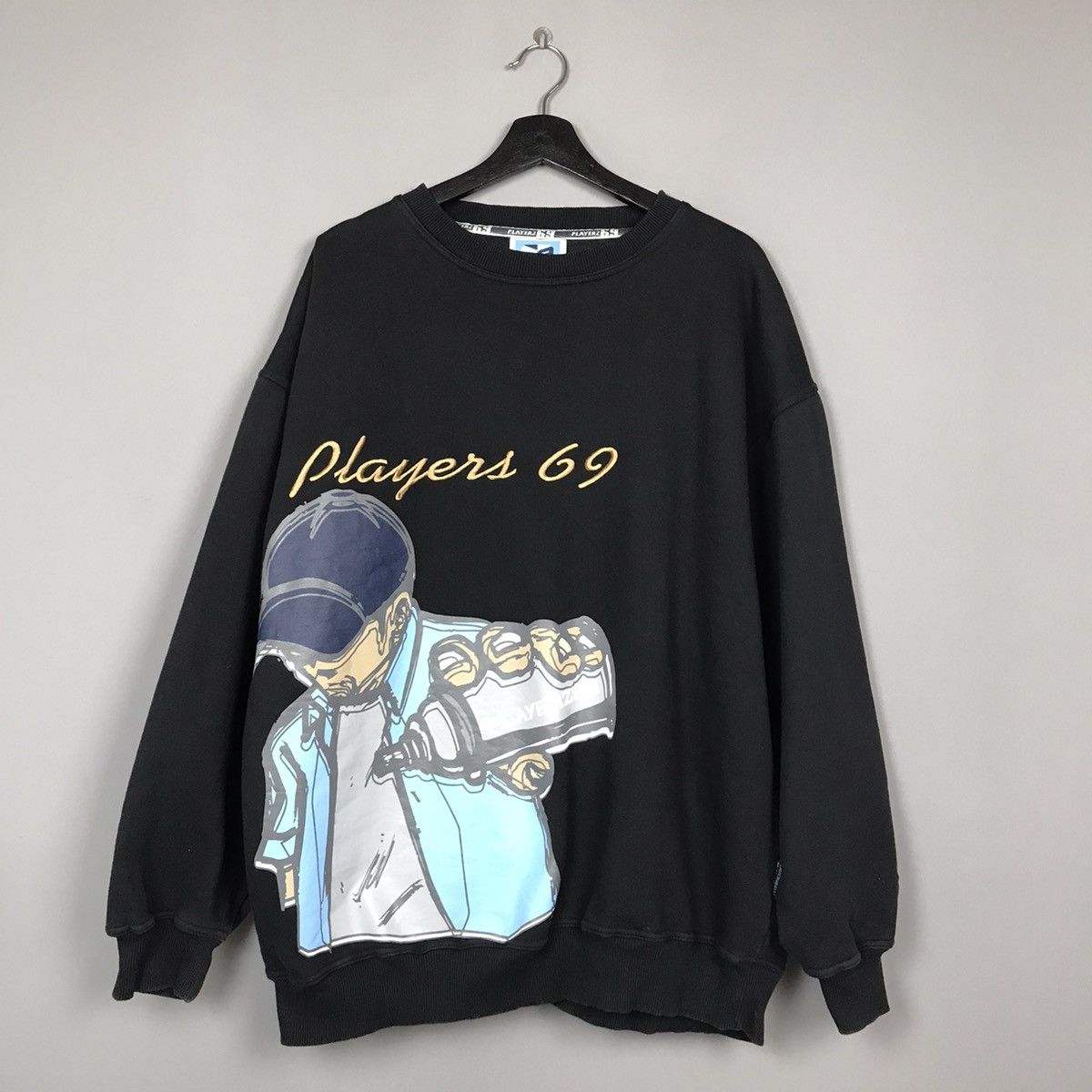 Other HIP HOP RAP PLAYERZ 69 OVERSIZED SWEATSHIRT | Grailed