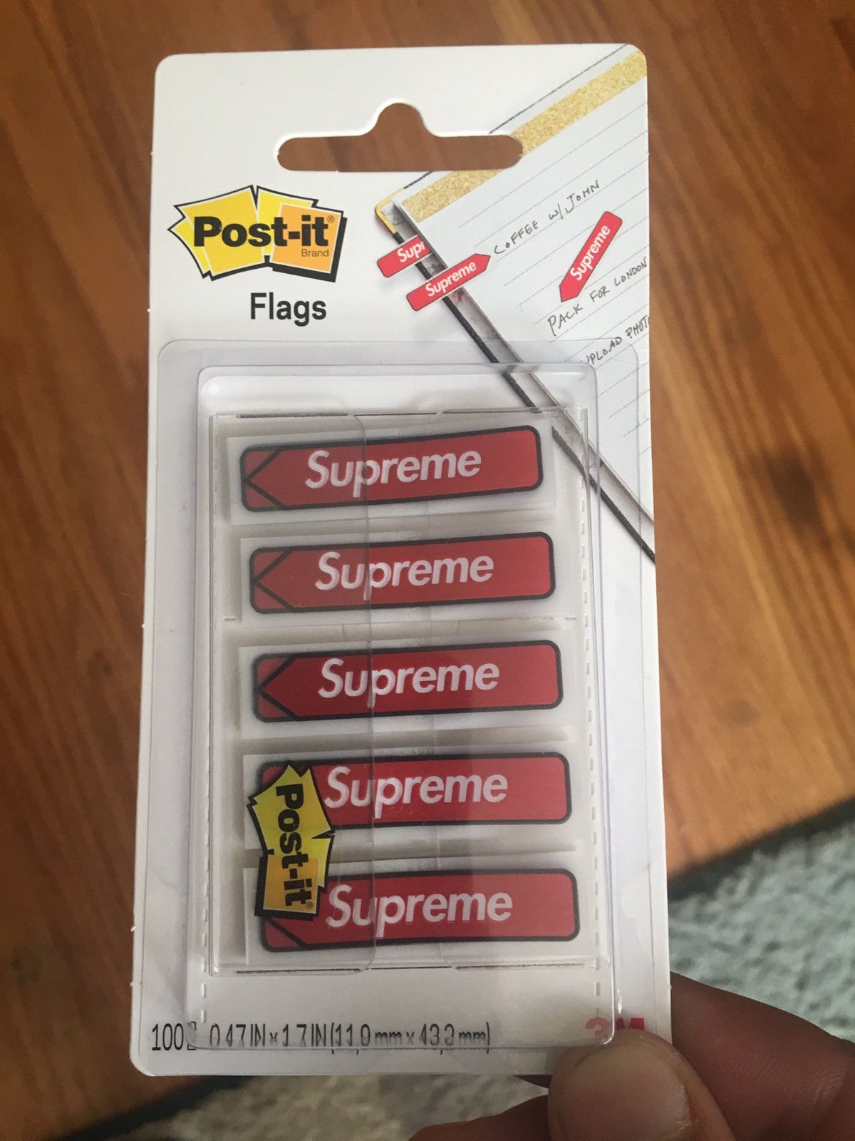 Supreme Post it Flags | Grailed