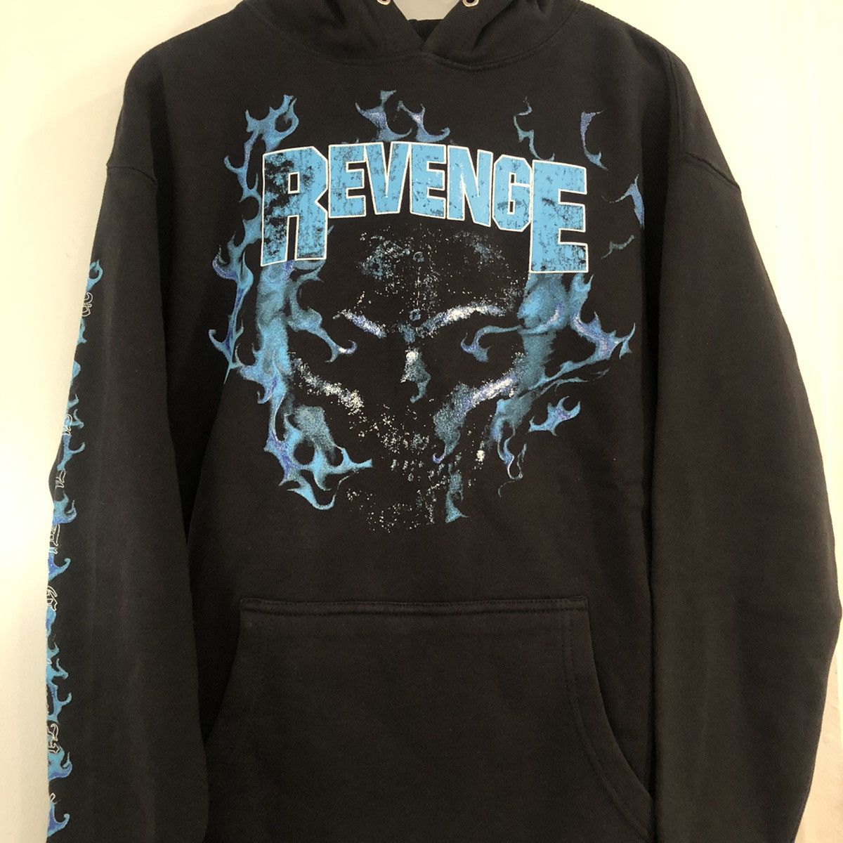Revenge Revenge Blue Lightning Kill Hoodie | Grailed
