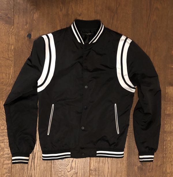 Zara Zara saint laurent baseball jacket | Grailed