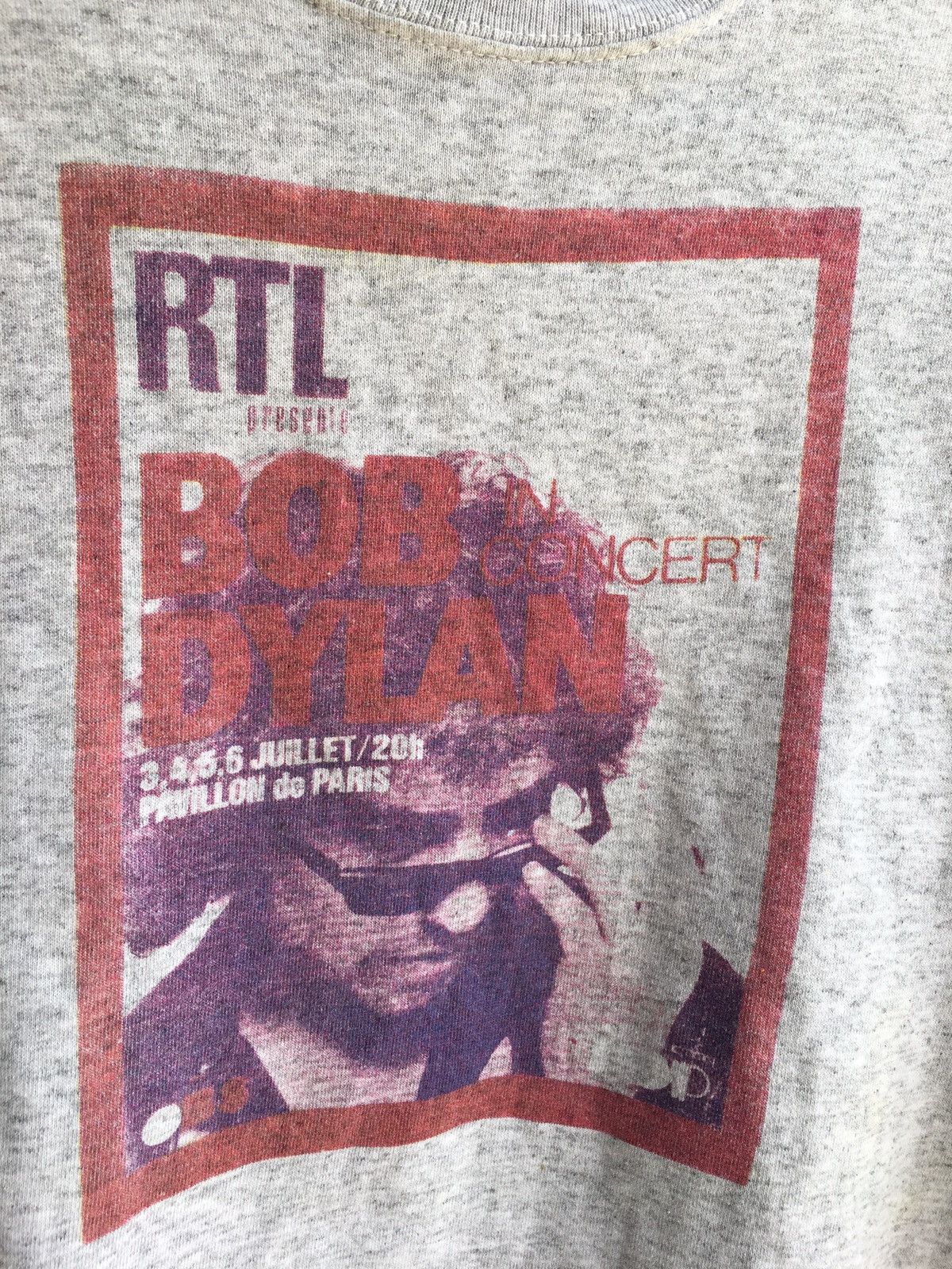 Vintage Rare vintage 90s bob dylan in concert paris | Grailed