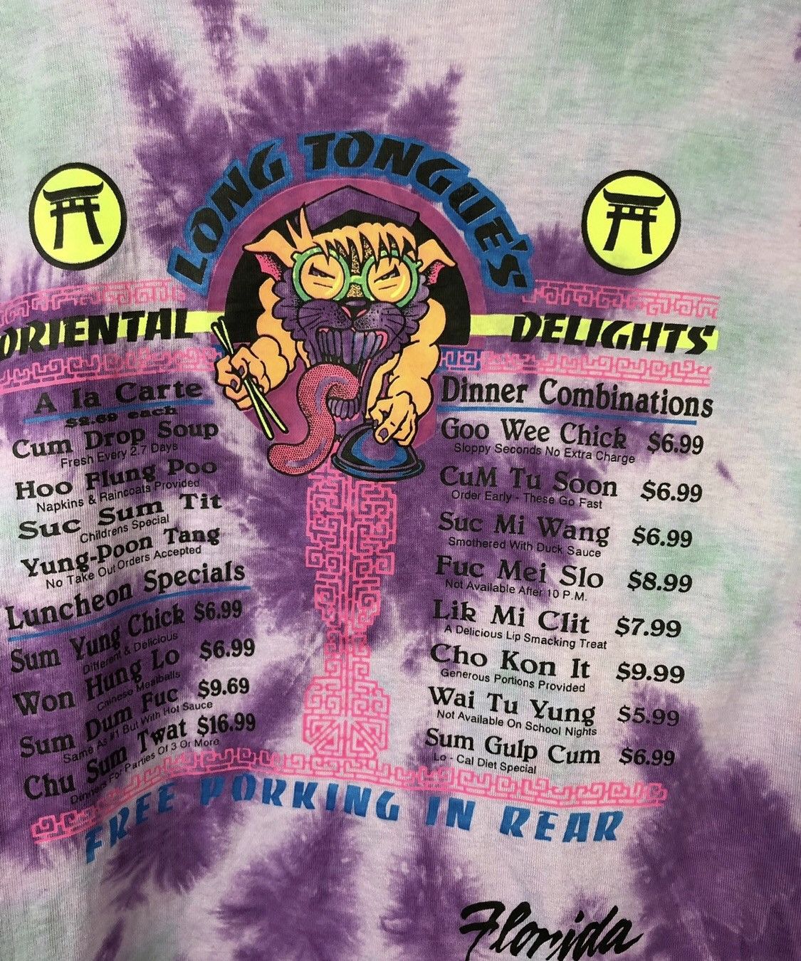 Vintage Chinese Restaurant Parody Menu | Grailed