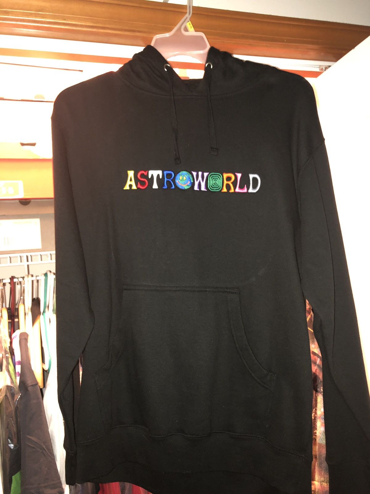 Travis Scott Astroworld Logo Hoodie | Grailed