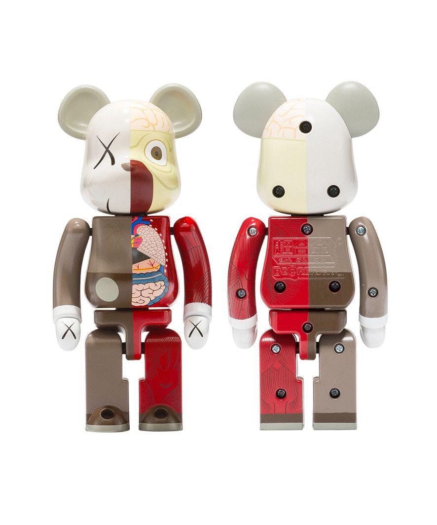 Kaws × Medicom Bearbrick × Original Fake Kaws Bearbrick Chogokin 200% ...