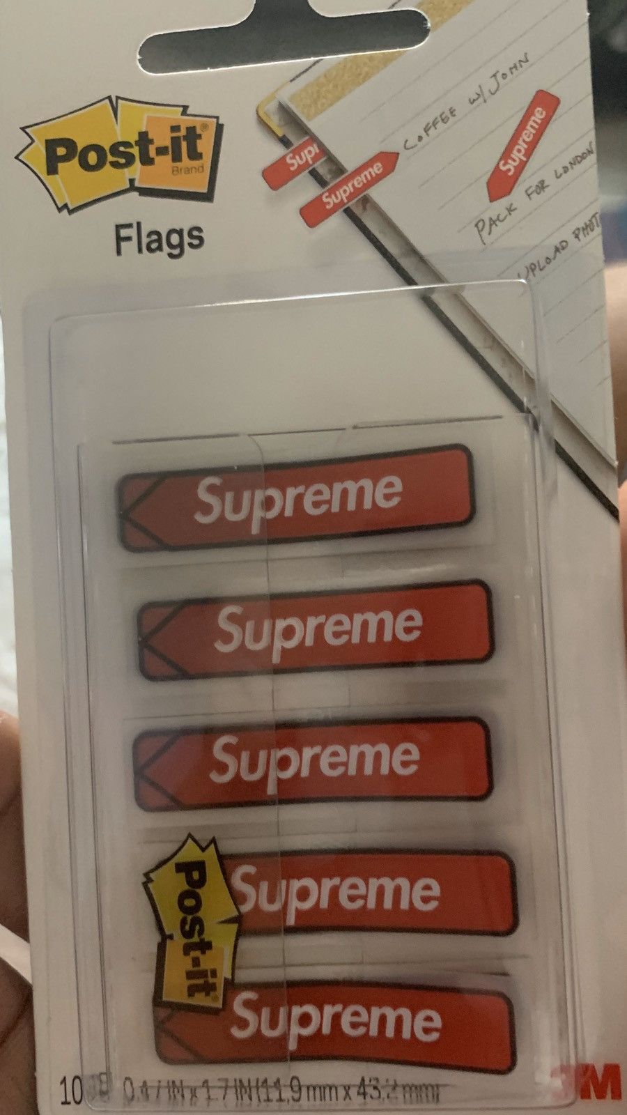 Supreme Post it Flags | Grailed