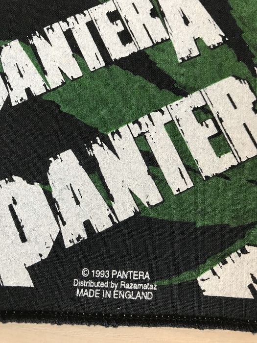 Vintage Vintage 1993 Pantera Weed Back Patch | Grailed