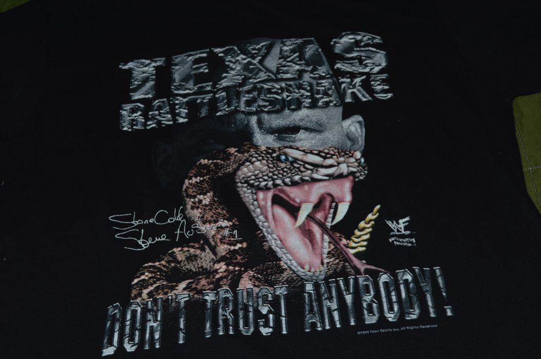 Wwf '99 WWF x Titan Sports - Stone Cold Steve Austin Texas Rattlesnake ...
