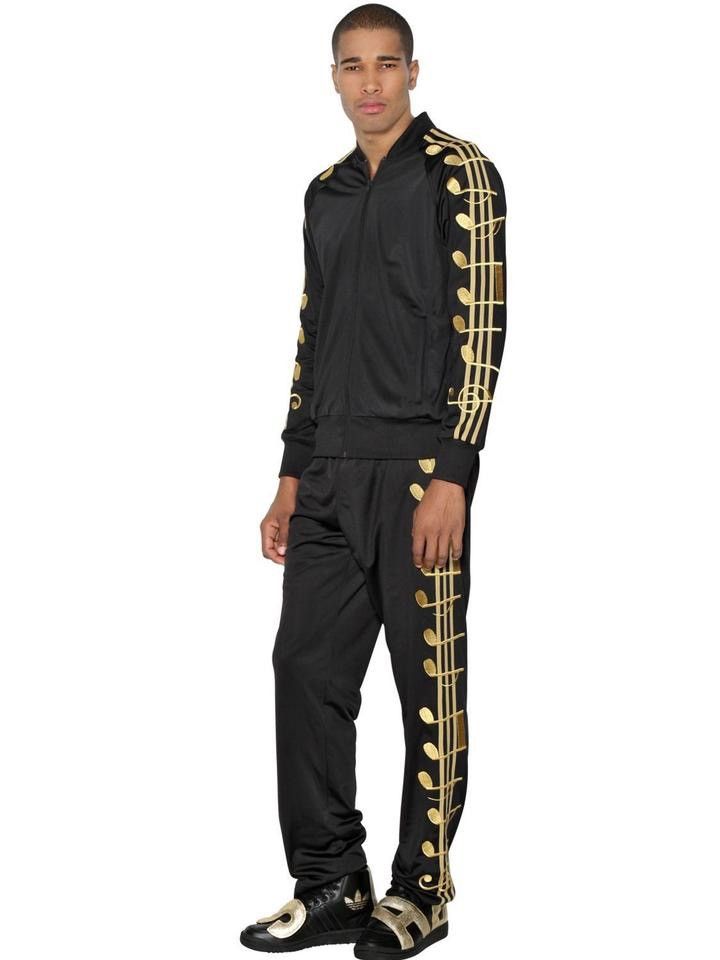 Adidas × Jeremy Scott Jeremy Scott x Adiddas Music Note Full tracksuit ...