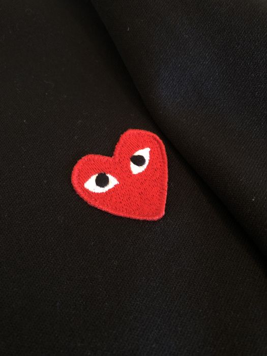 Comme des Garcons Cdg black zip up hoodie | Grailed