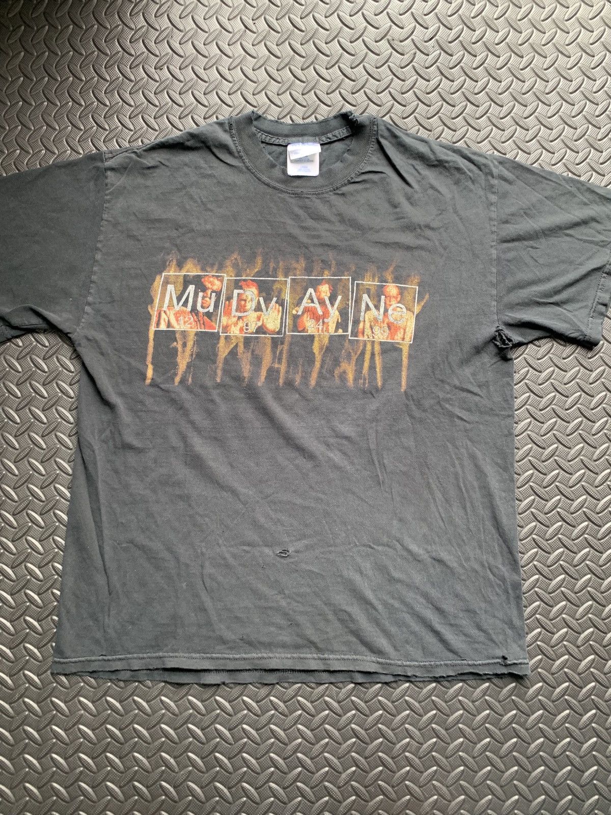 Band Tees × Vintage Vintage 2000s Mudvayne Faded Washed Band Tour Shirt ...