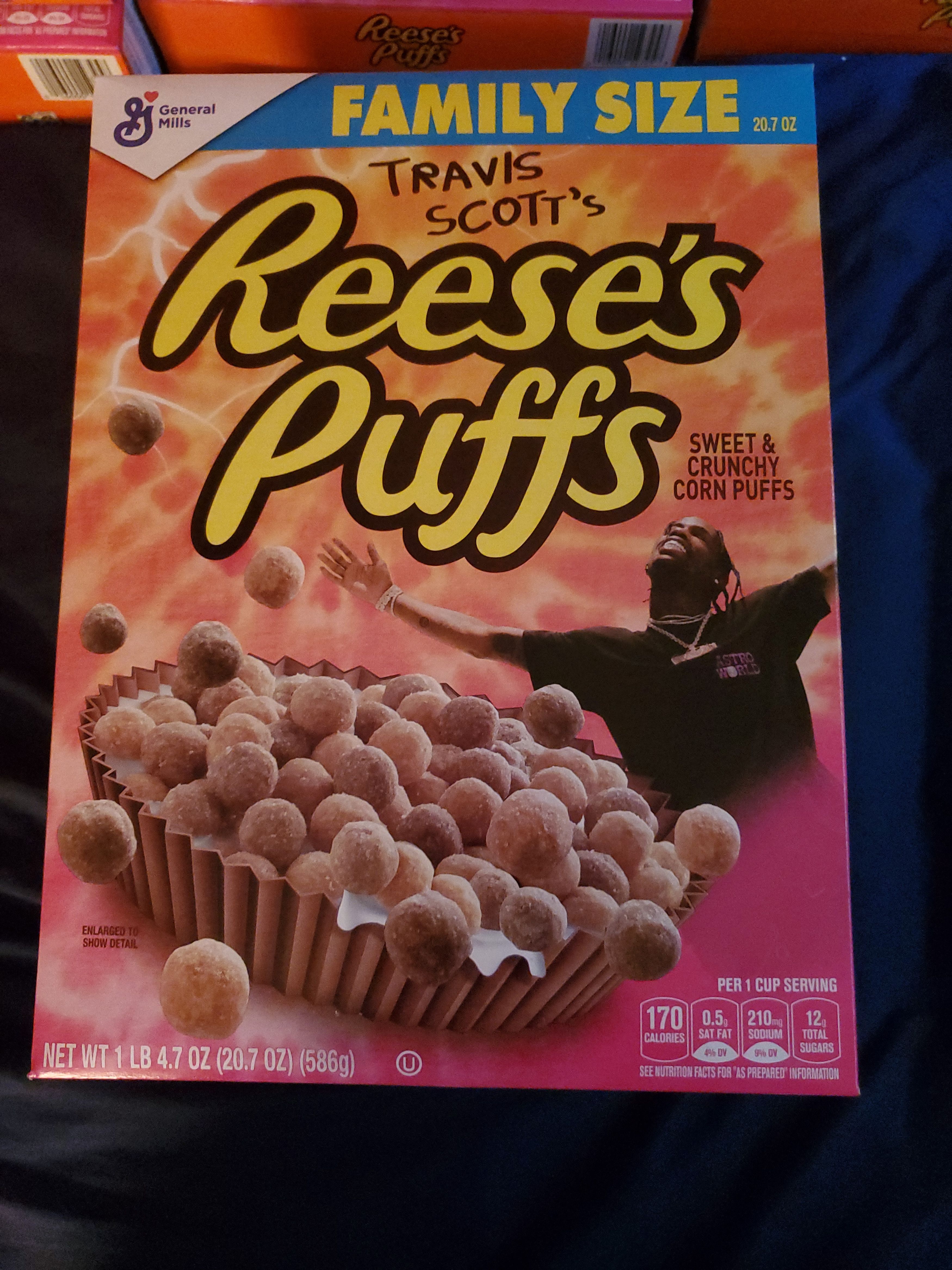 Travis Scott Travis Scott Reese’s Puff Family Size | Grailed