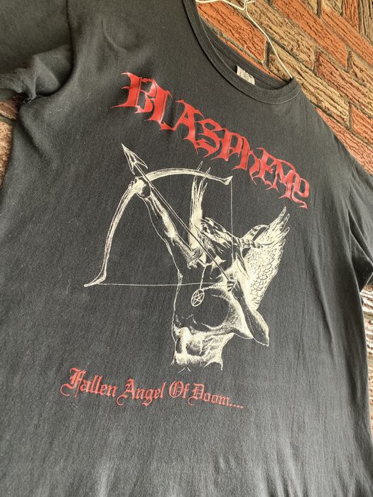 Vintage Vintage Blasphemy band shirt | Grailed