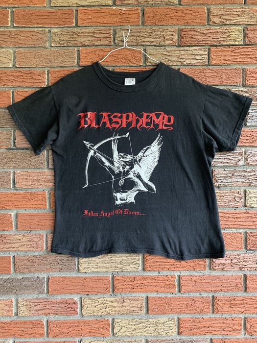 Vintage Vintage Blasphemy band shirt | Grailed