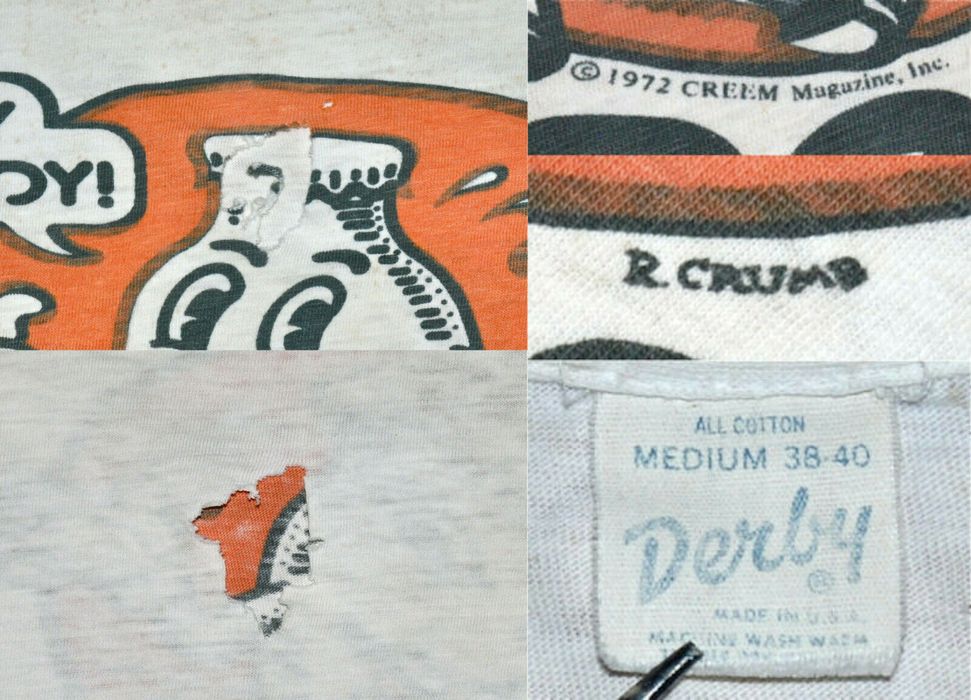 Vintage Vintage 1972 CREEM Magazine Boy Howdy! R.CRUMB Concert | Grailed