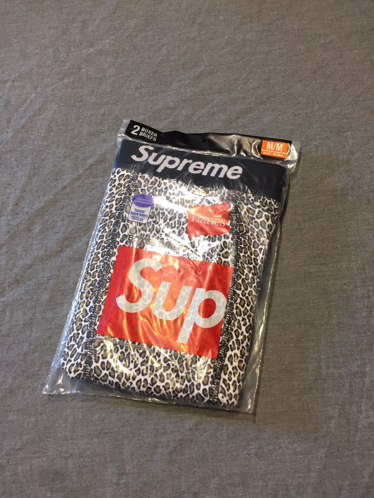 Supreme Leopard Print Boxers | Grailed