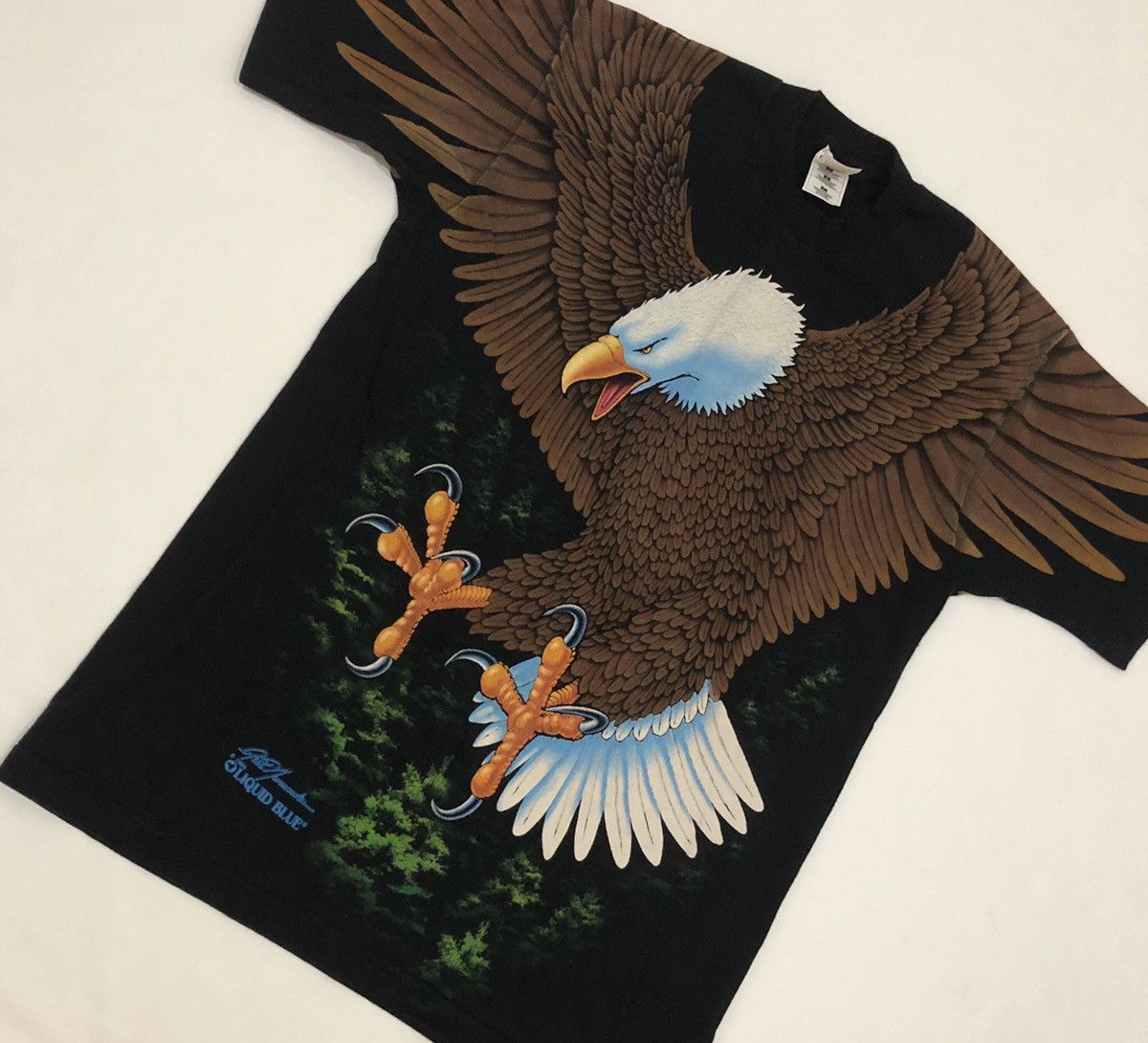 Hype × Liquid Blue × Vintage Vintage 90’s Liquid Blue Travis Scott ...