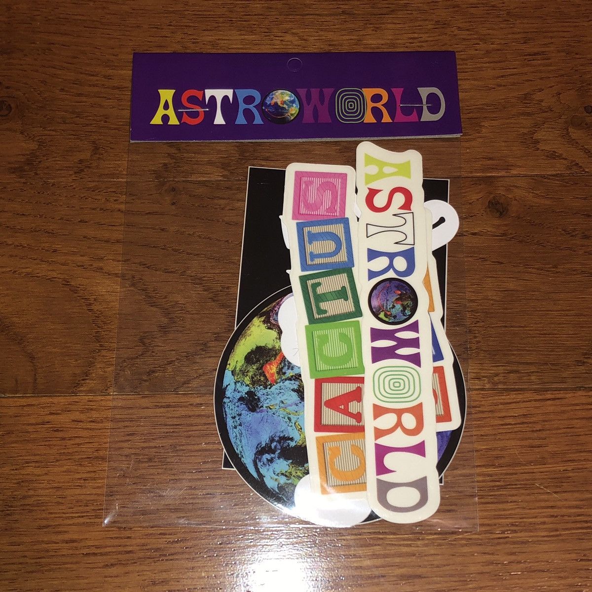 Travis Scott Astroworld Sticker Pack Multi | Grailed