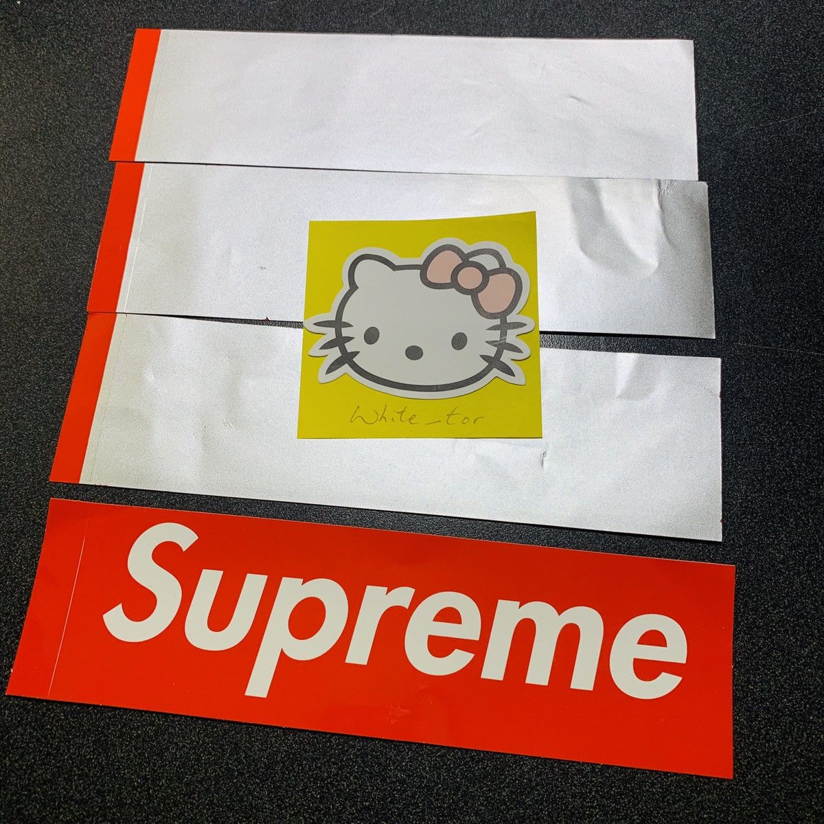 Supreme Scratch Off Box Logo / Bogo Sticker | Grailed