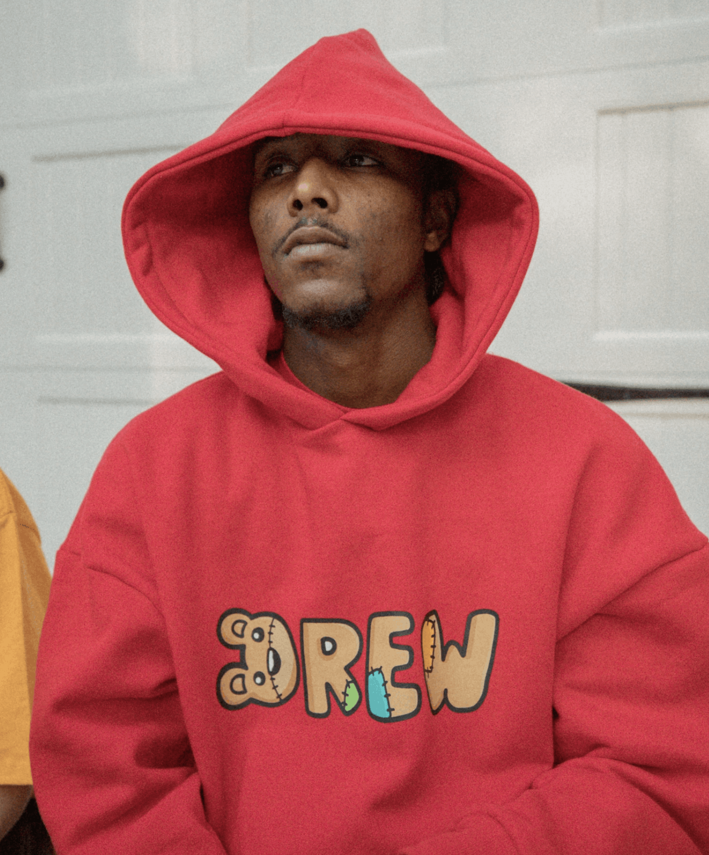 Drew House Drew House Teddy Font Hoodie | Grailed